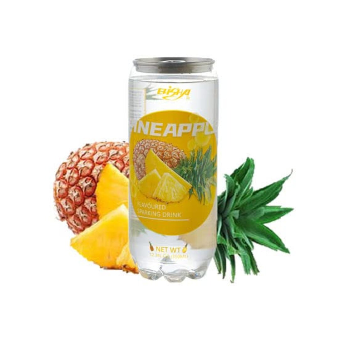 Elisha Sparkling Water Pineapple Flavor 350ml Can - Etsy