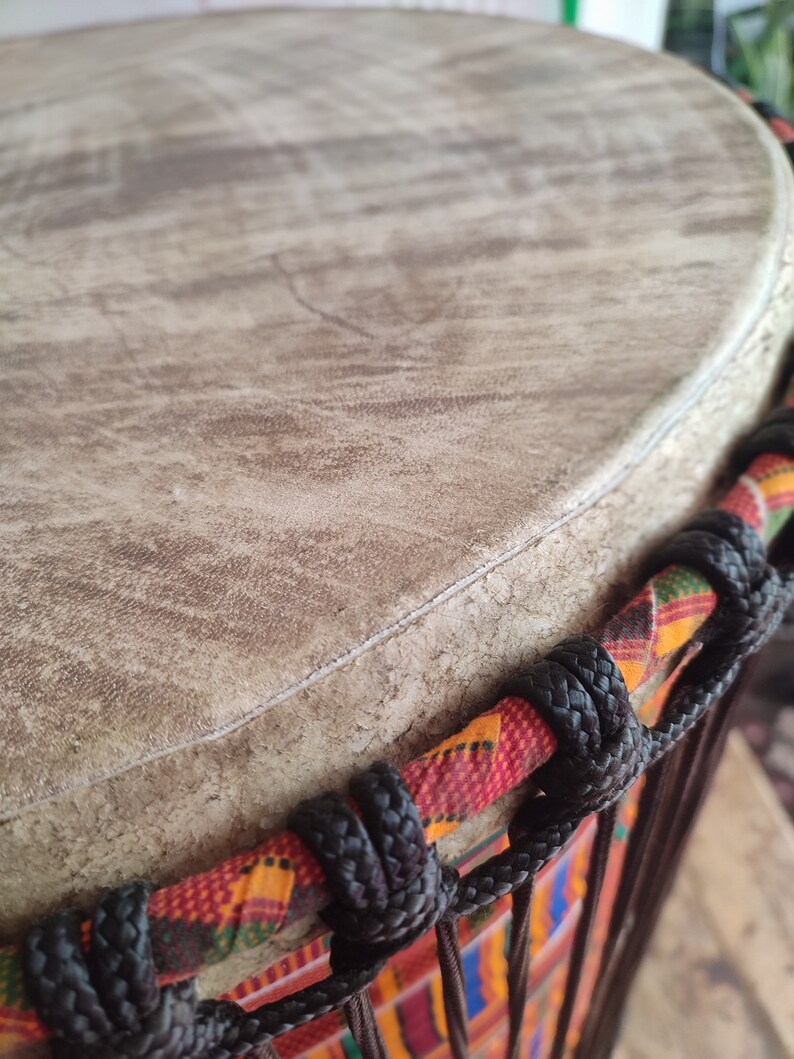 Dundun Drum From Ghana, West African Doun Doun, Dunun Drum, Dununba ...