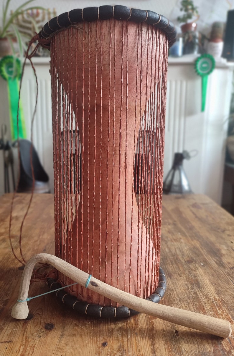 West African Talking Drum, Made in Ghana, Dondo Drum, Hand Percussion ...