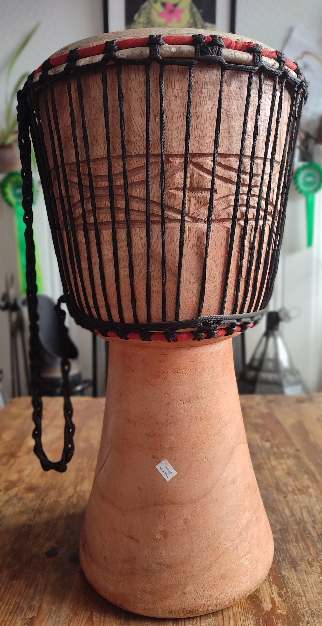 West African Professional Djembe Drum, Handmade 10" Djembe Made in ...