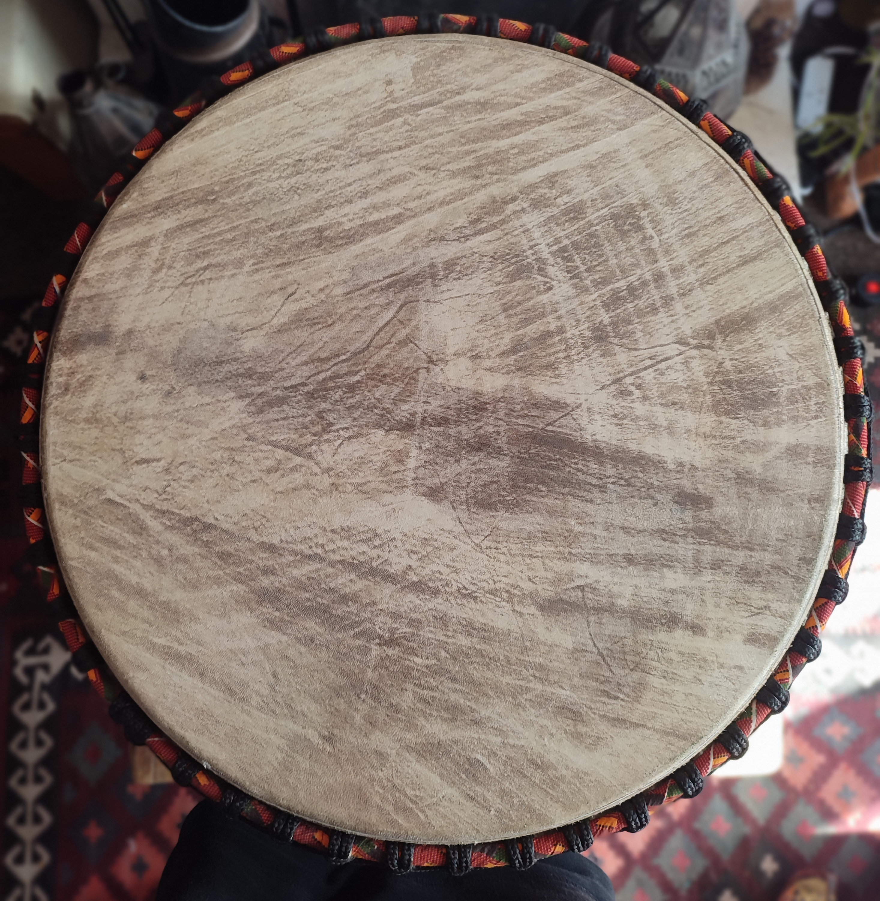 Dundun Drum From Ghana, West African Doun Doun, Dunun Drum, Dununba ...