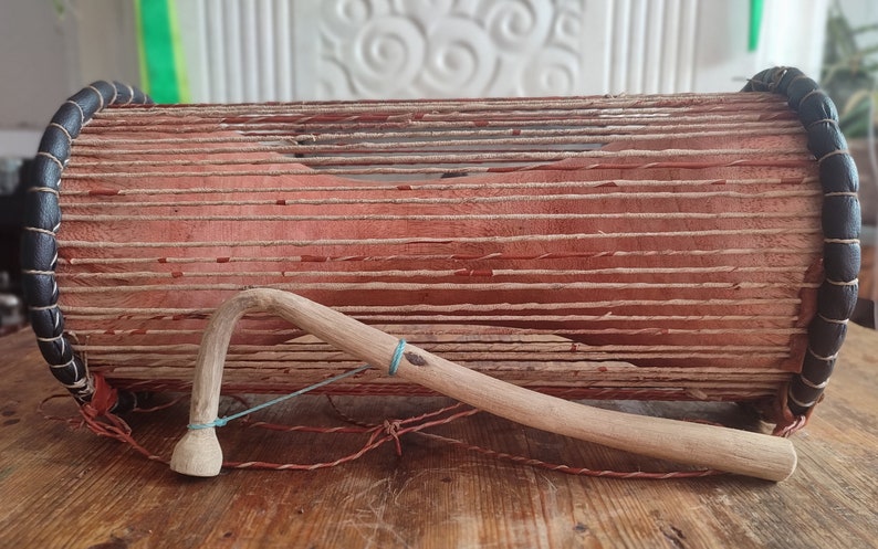 West African Talking Drum, Made in Ghana, Dondo Drum, Hand Percussion ...