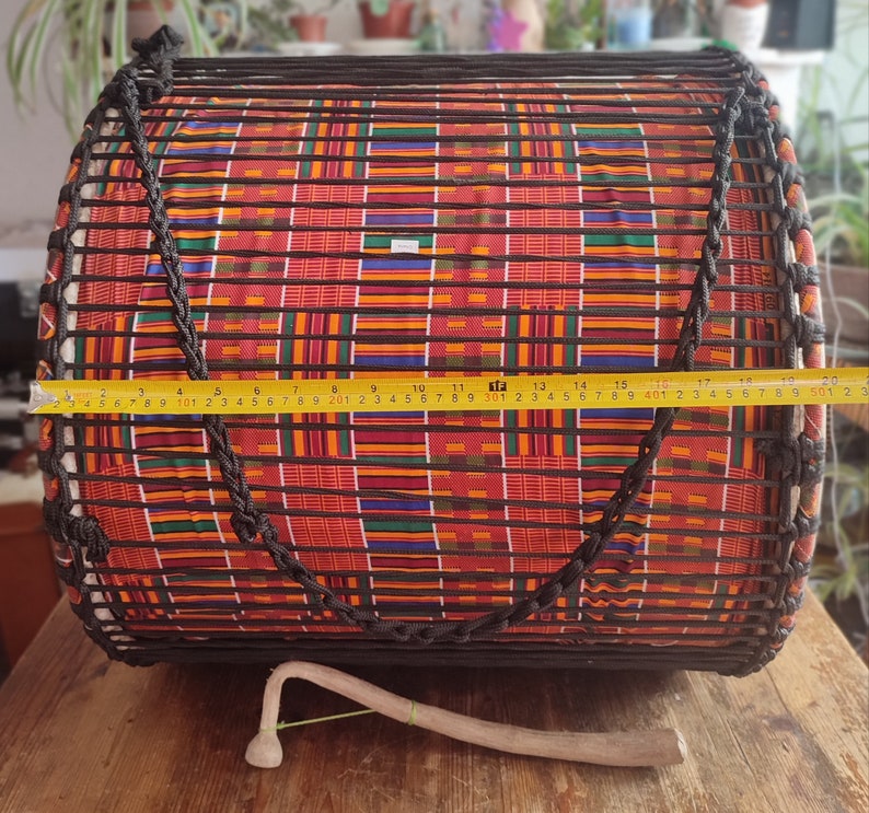 Dundun Drum From Ghana, West African Doun Doun, Dunun Drum, Dununba ...