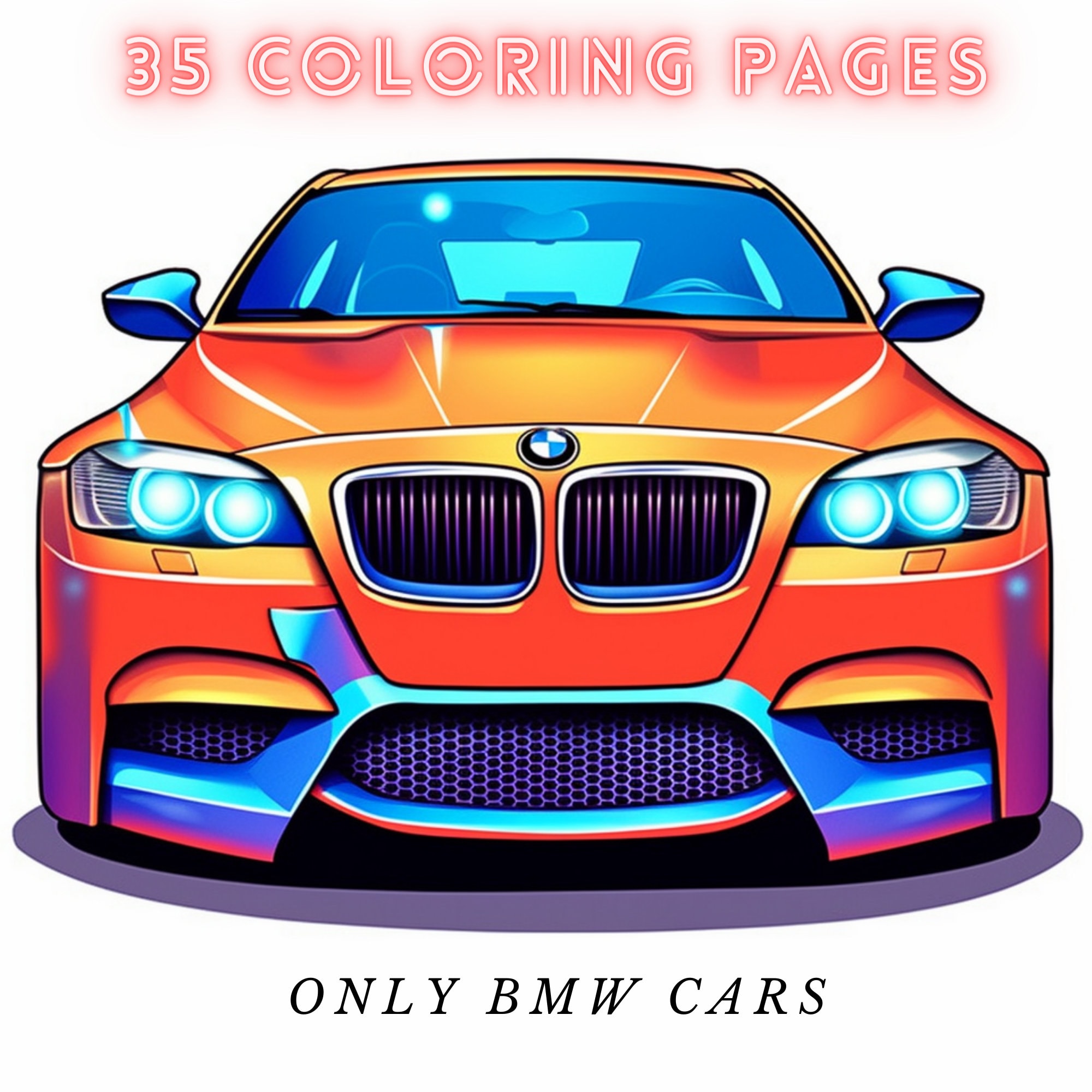 Coloring Pages Of Bmw Cars