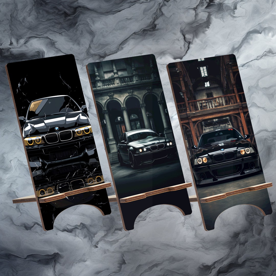 Bmw Wood Phone Stand, Bmw Fan Holder, Gift, Docking Station for iPhone ...