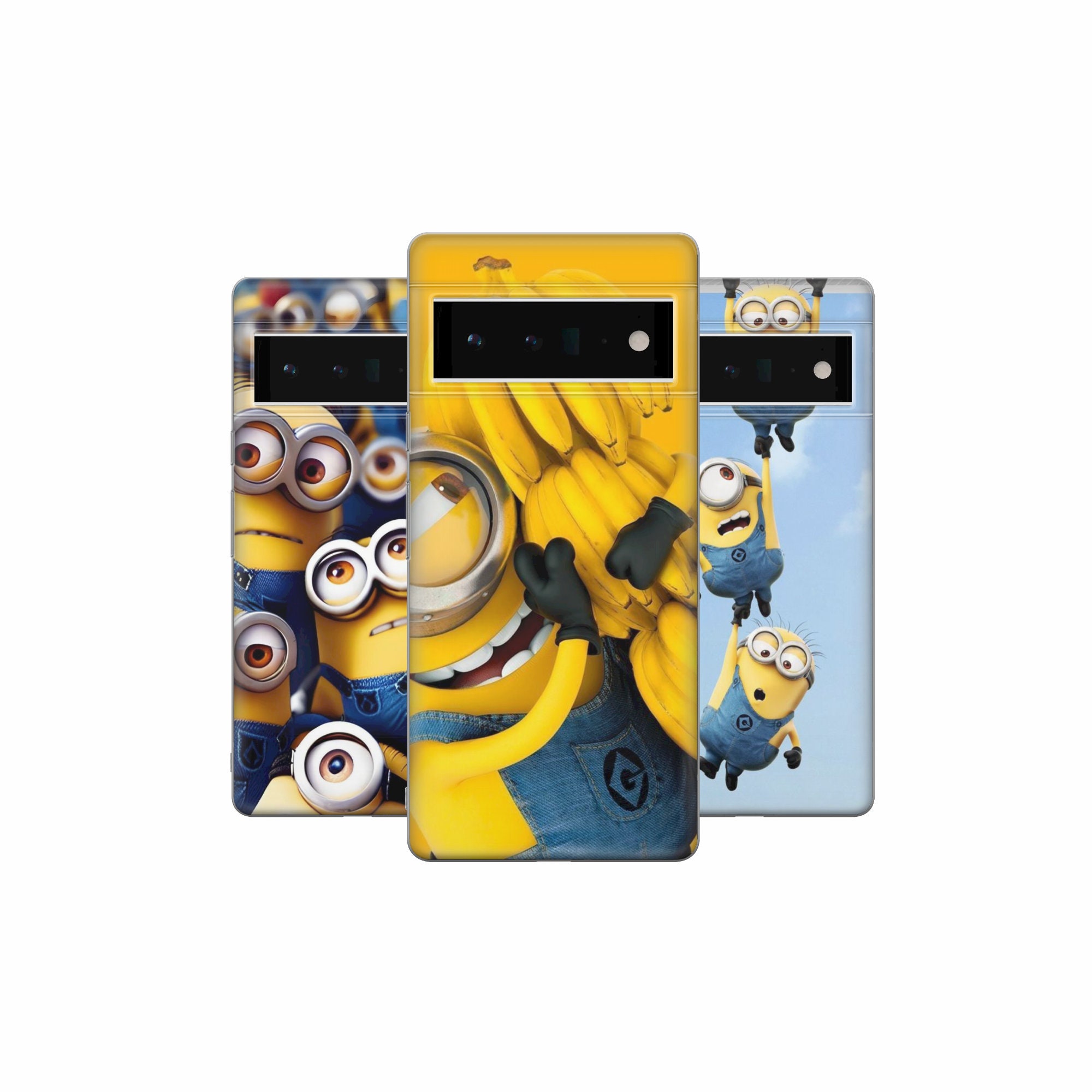 Minions Phone Case Disneyland Cover for Pixel 8A 7A 6A Pro Oneplus Nord ...