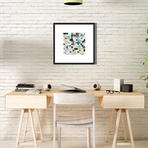Abstract Letter Art - Etsy