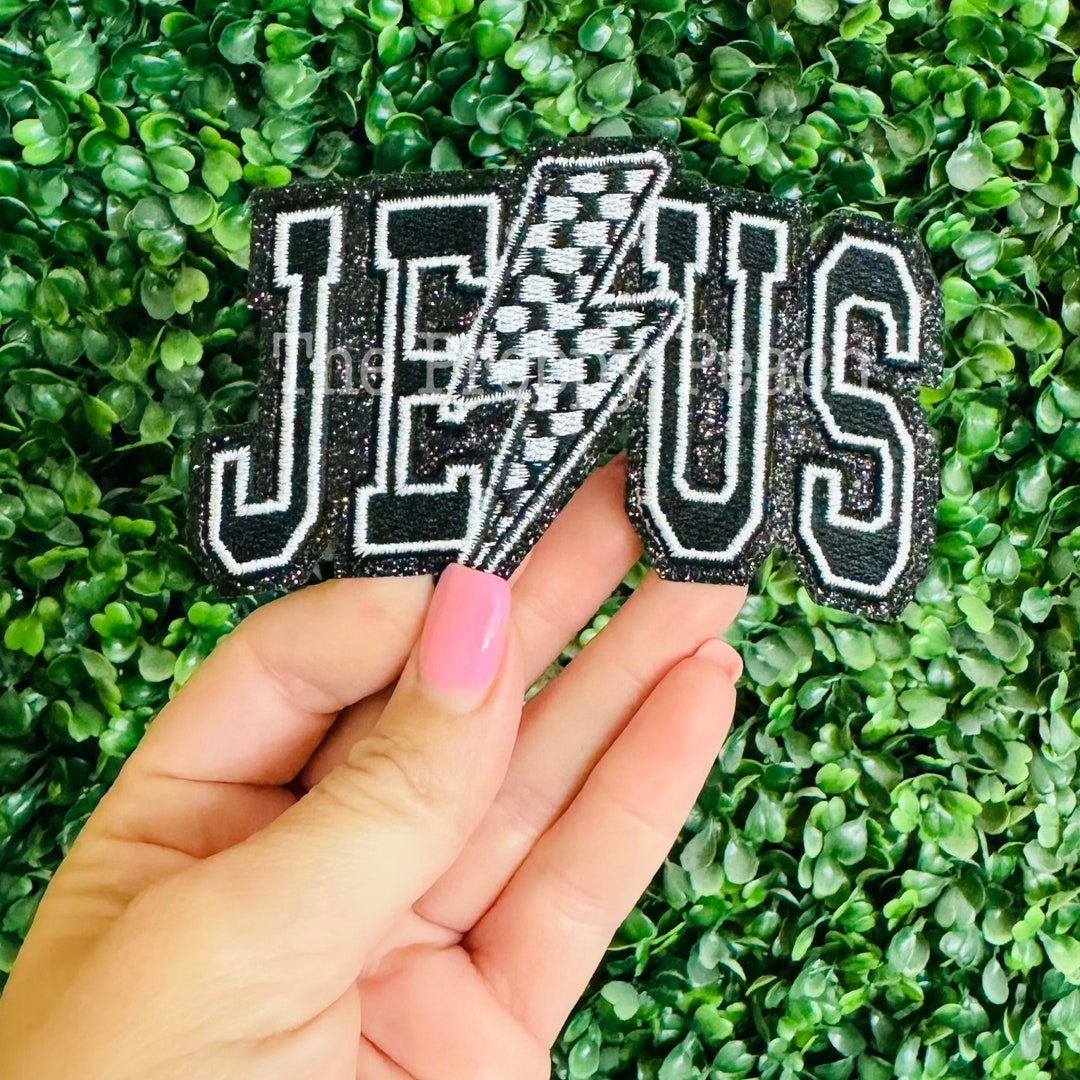 Jesus Patch | Trendy Patch | Christian Patch | Jesus | Iron on Patch ...