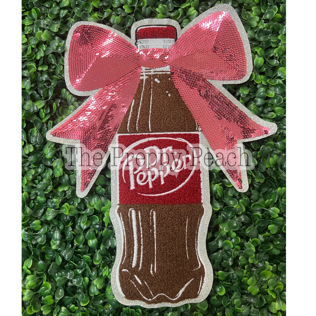 Preppy Iron on Patch Girly Girl Chenille Patch Coquette Girl Iron on ...