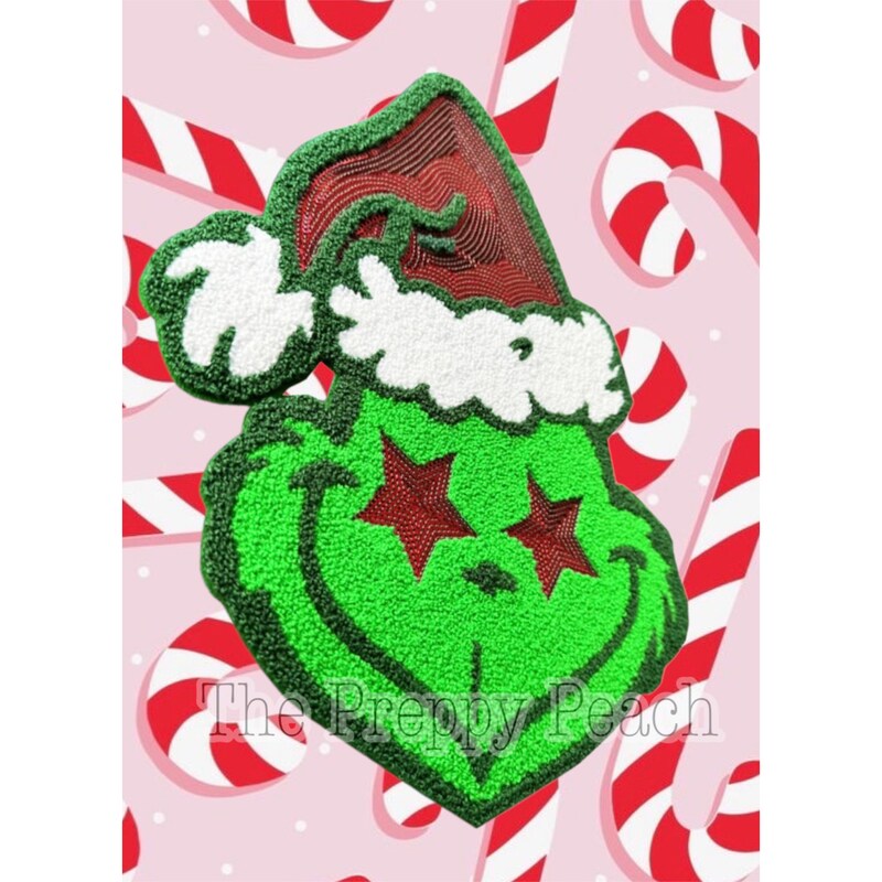 Preppy Grinch - Etsy UK