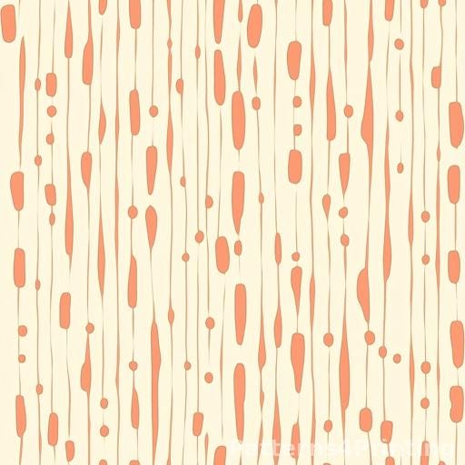 Modern Organic Digital Pattern Print Seamless Design in Soft Coral and ...