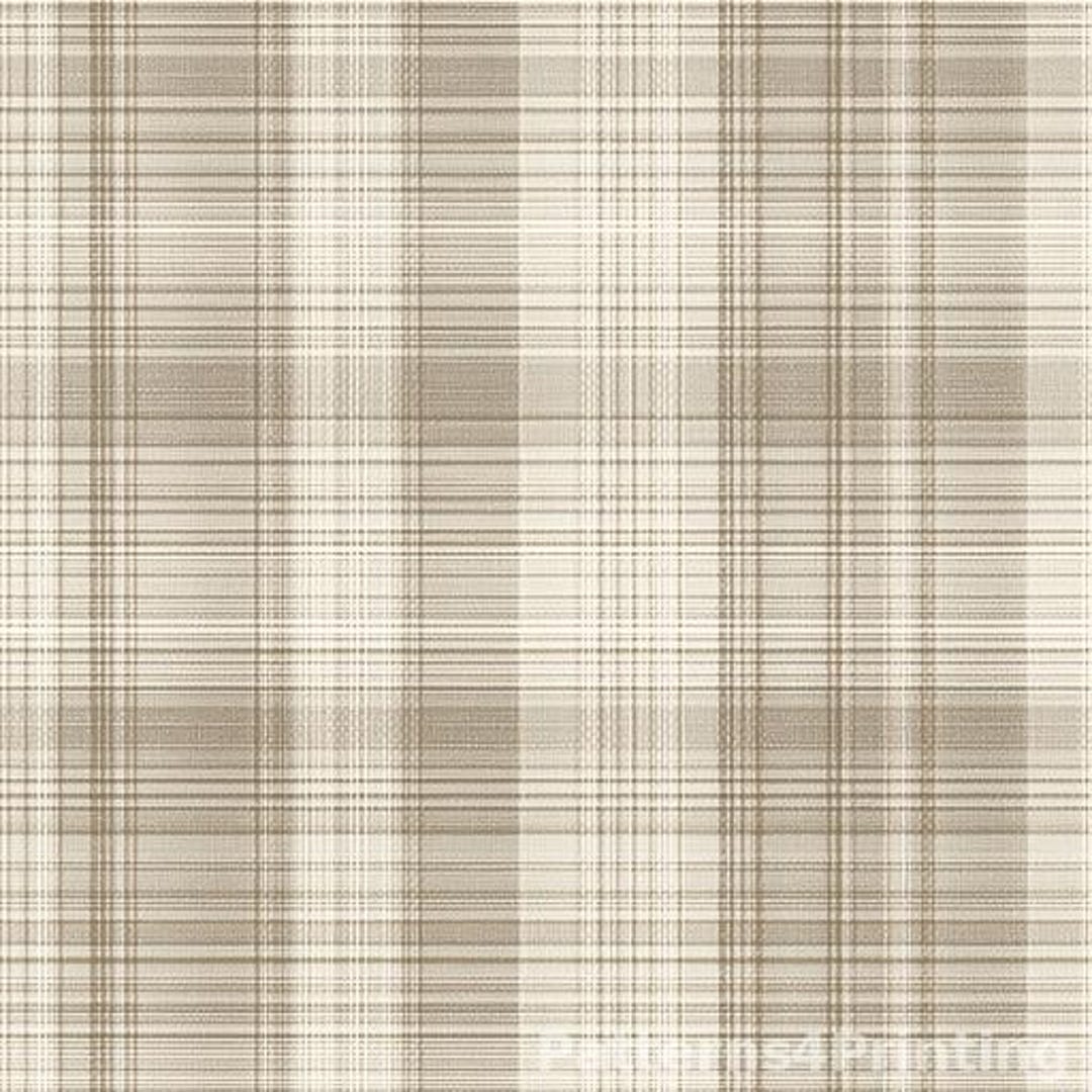 Rustic Beige Plaid Digital Pattern Print Seamless Fabric Design ...