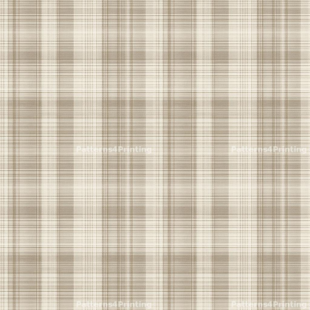 Rustic Beige Plaid Digital Pattern Print Seamless Fabric Design ...