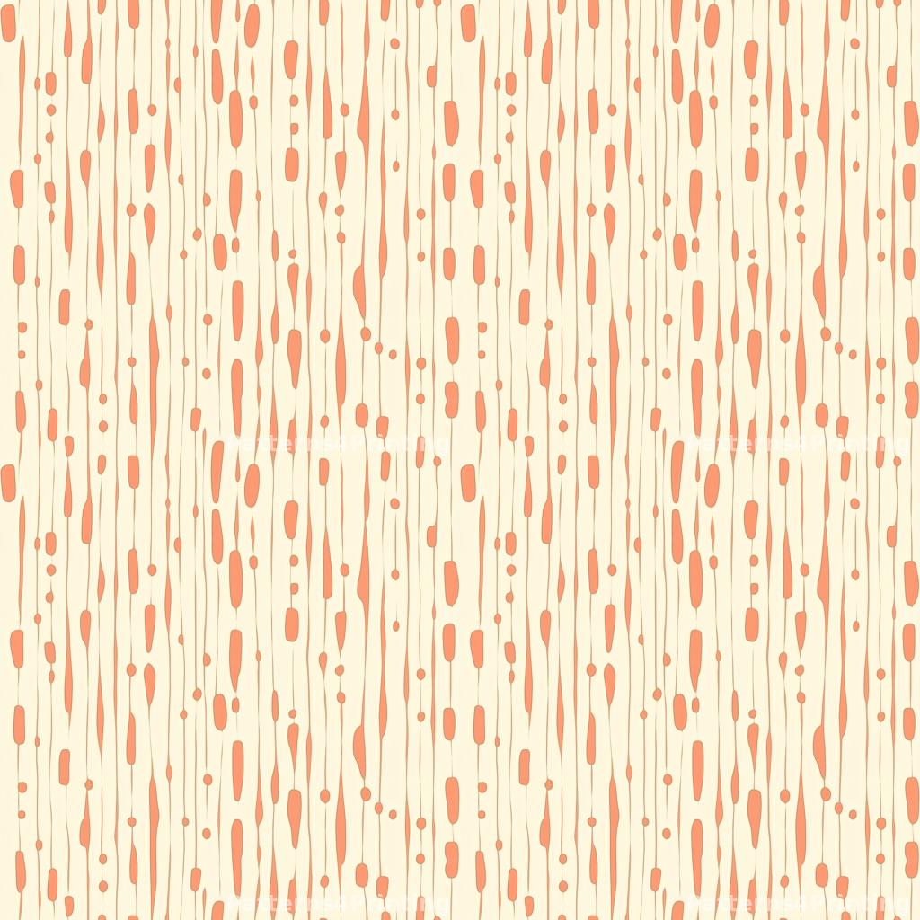 Modern Organic Digital Pattern Print Seamless Design in Soft Coral and ...