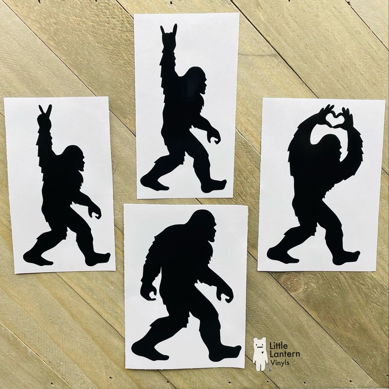 Sasquatch Sticker - Etsy