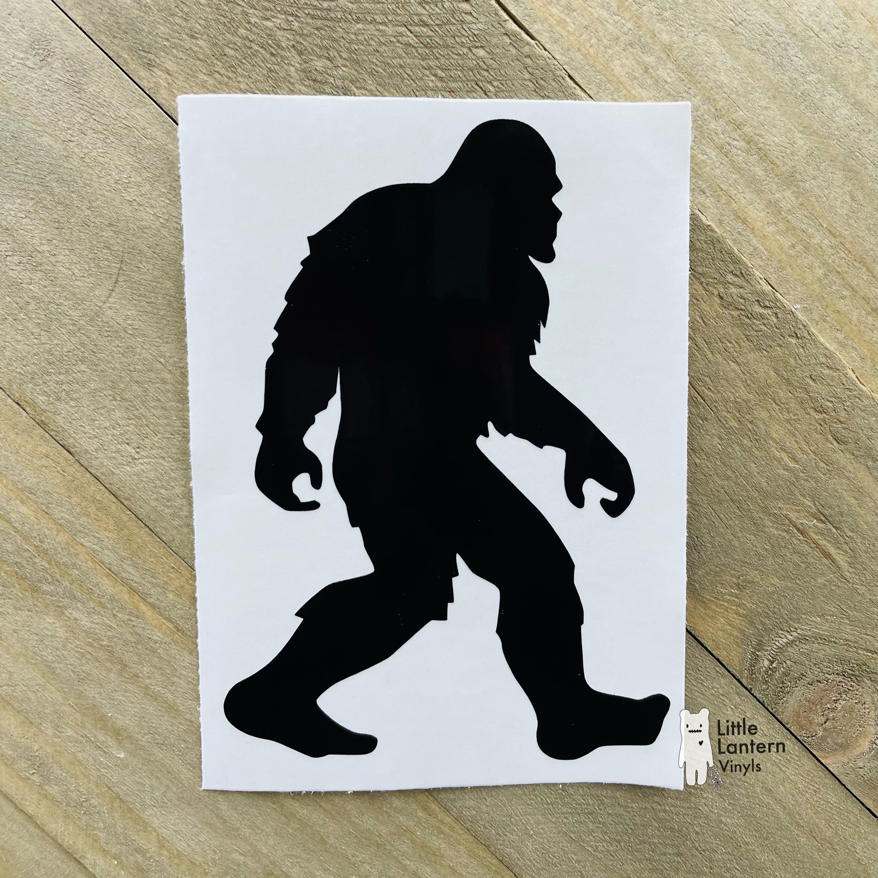 Sasquatch Decal for Window Decal Sticker for Car Water Bottle - Etsy