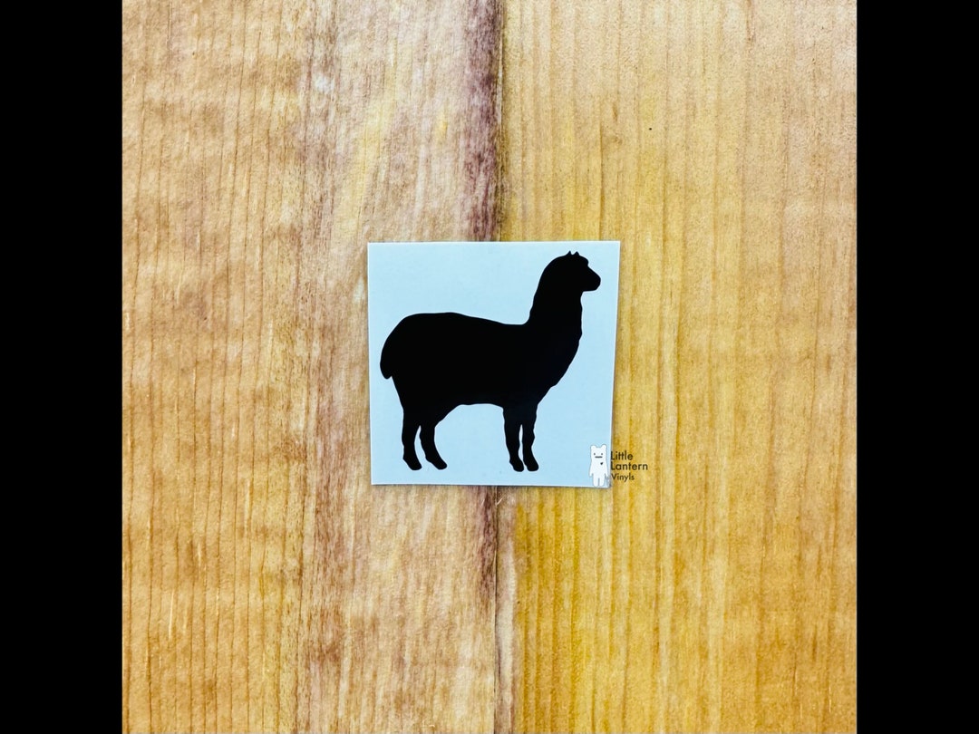 Alpaca Easter Egg Decal for Windshield Mini Decal Sticker for Car Water ...