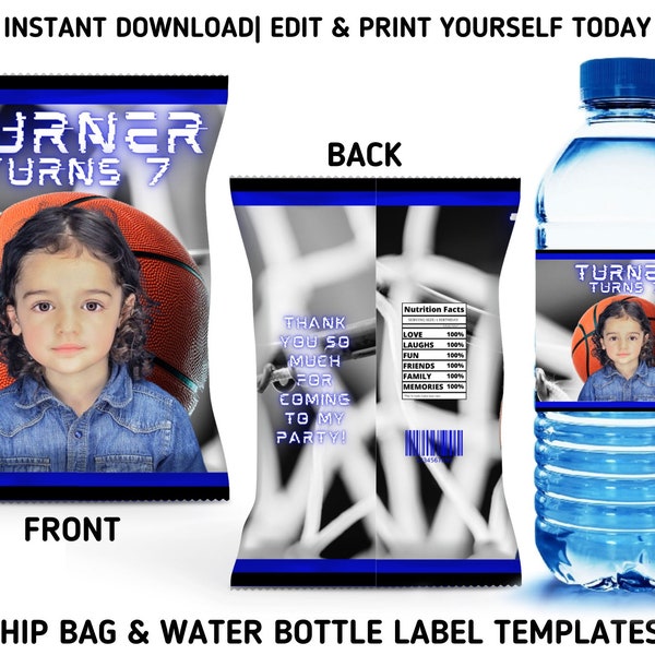 Basketball Labels - Etsy