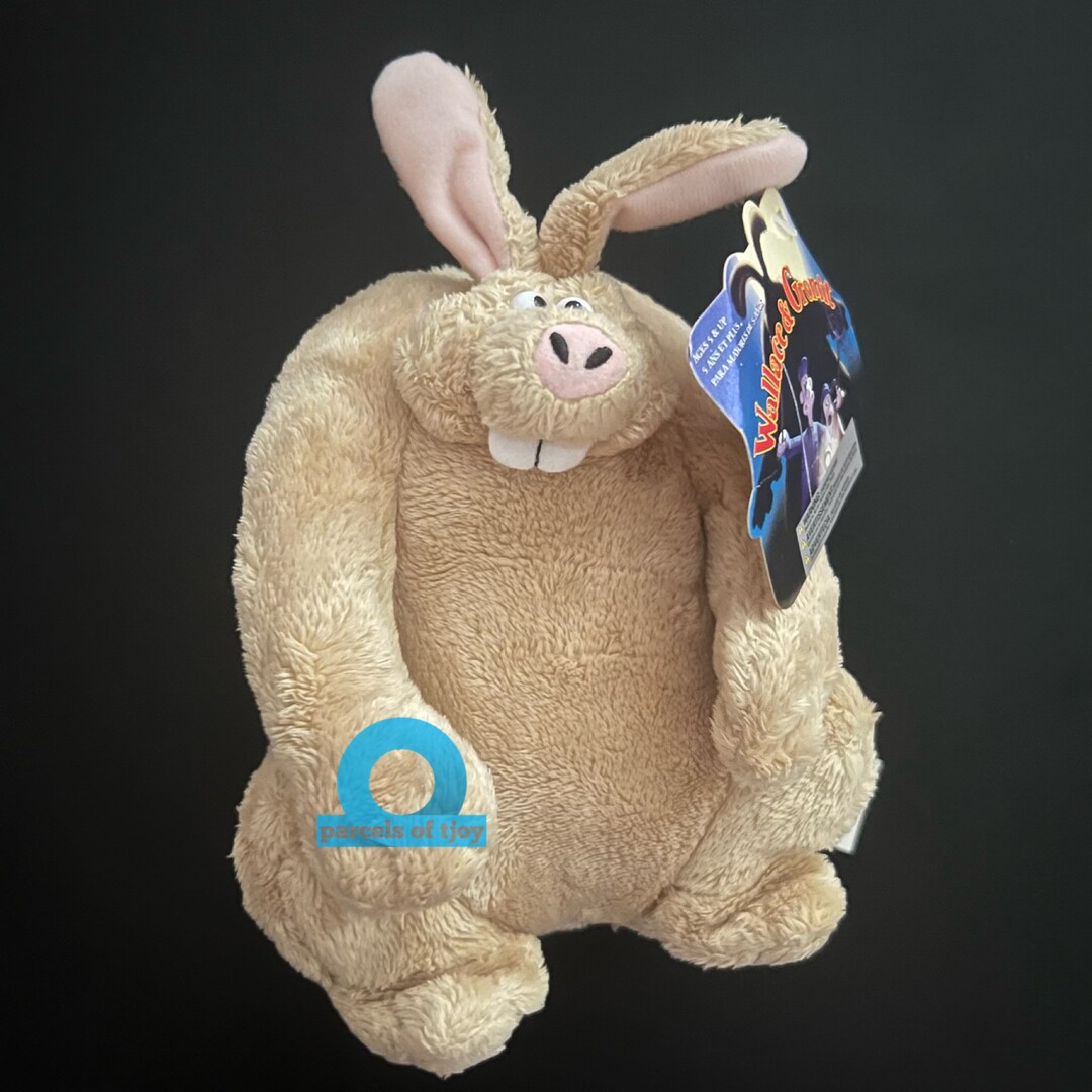 Mcfarlane Toys Wallace & Gromit Wererabbit Beanie Plush Soft - Etsy