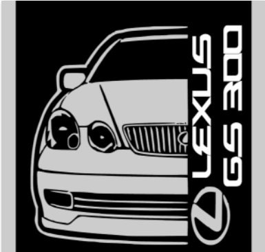 Lexus GS300 PNG - Etsy