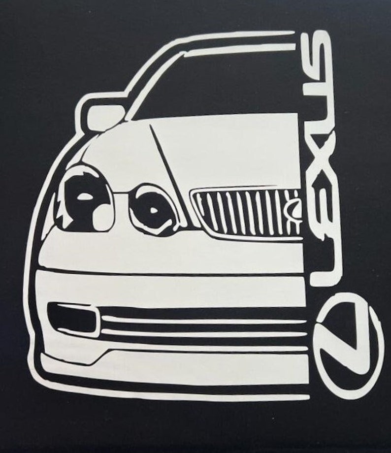 Lexus GS PNG Cut File - Etsy