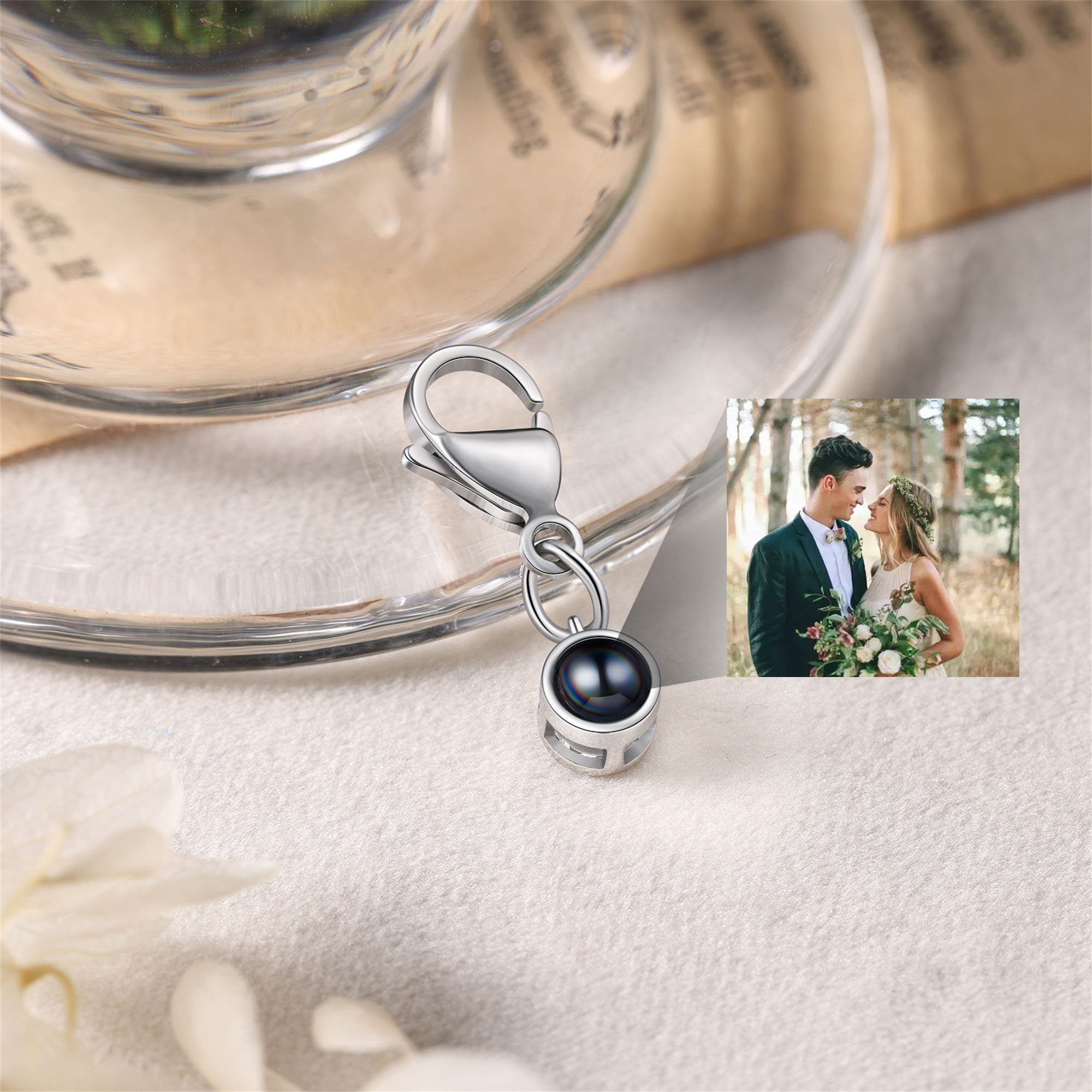 Custom Photo Projection Keychain for Womenkeychain With Photo - Etsy Canada