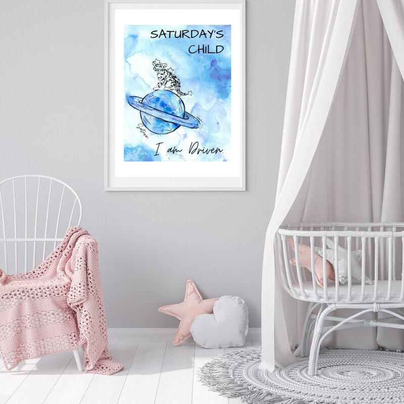 Saturday Child - Etsy