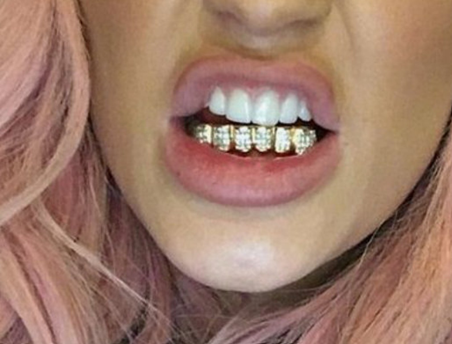 18k Gold Diamond Grillz, Silver Grillz, Iced Out Grillz, Gold Grillz ...