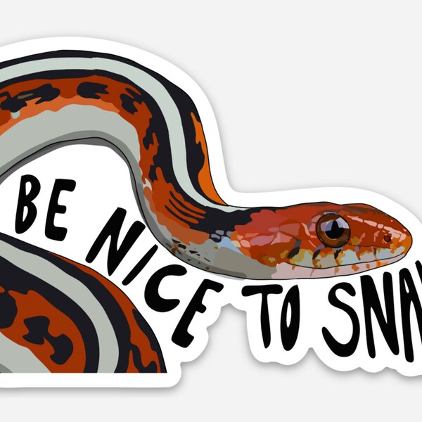 Snake Sticker - Etsy Canada