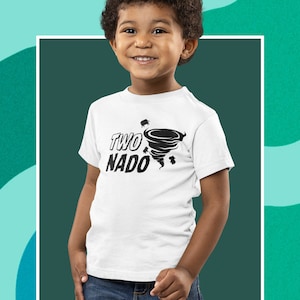 Two-nado 2nd Birthday SVG & PNG Design for Cricut and Silhouette ...