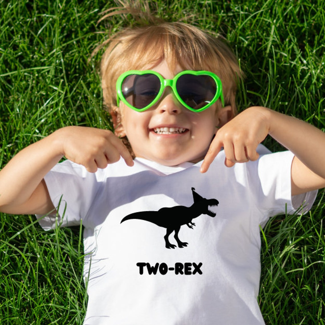 Two-rex SVG Digital Download 2nd Birthday Shirt Dinosaur Birthday ...