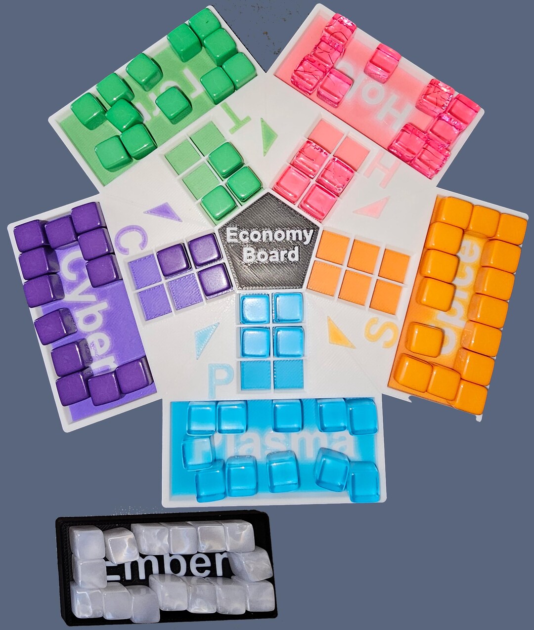 XIA Color 3D Printed Economy Board - Etsy