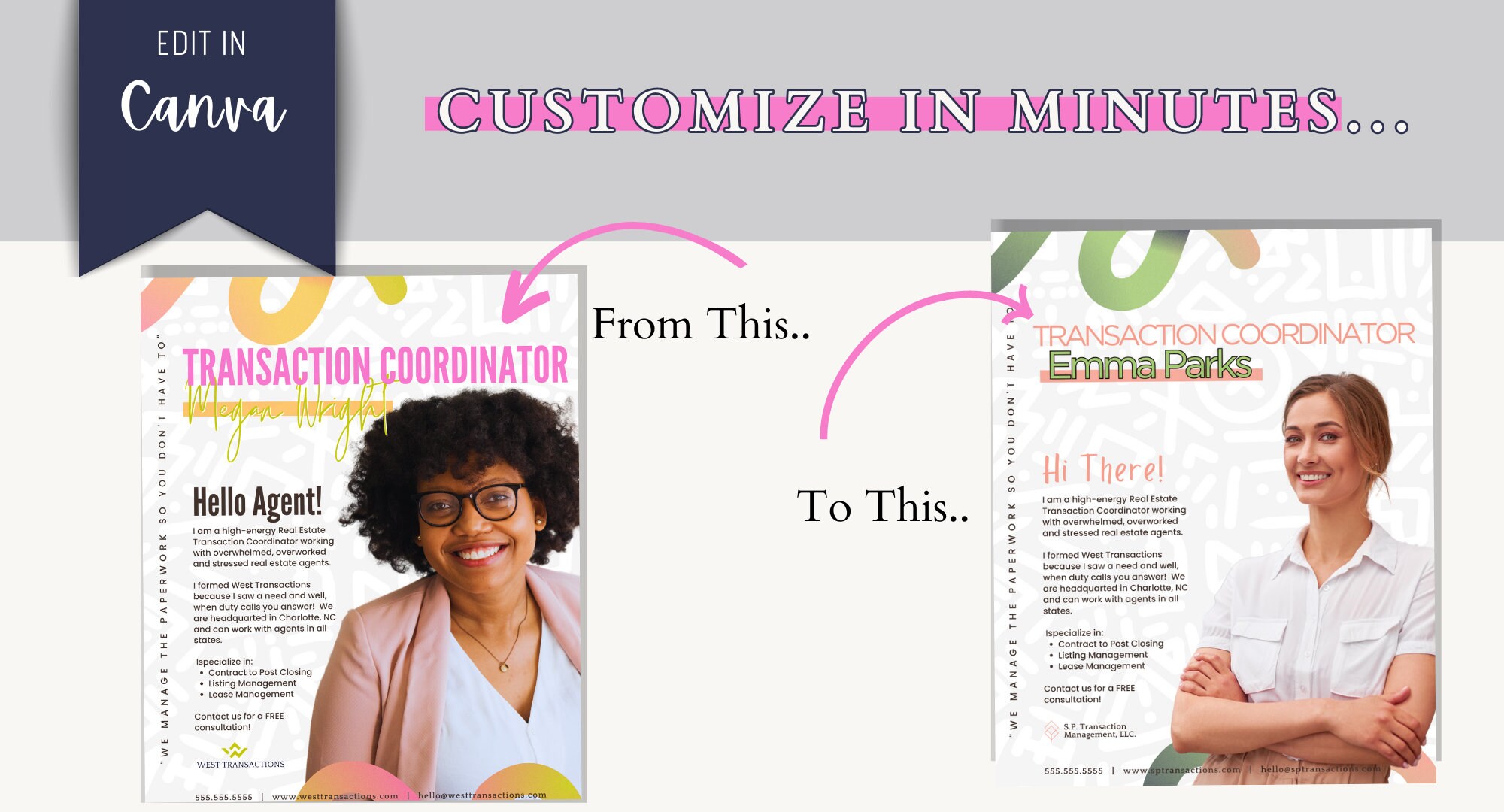 Real Estate Transaction Coodinator Flyer | Real Estate Flyer ...