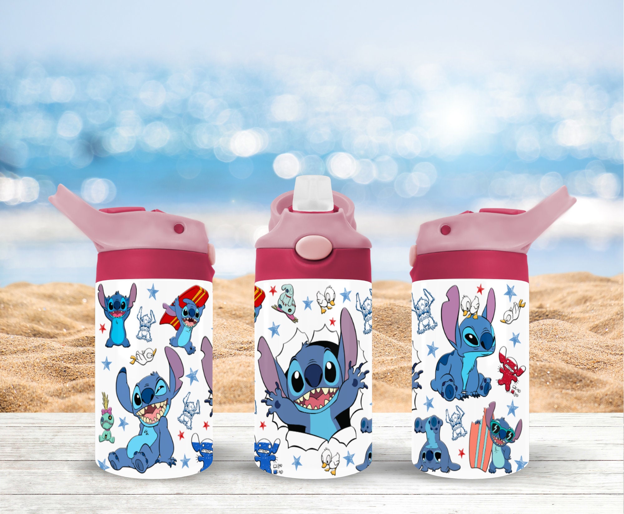 Lilo And Stitch 12oz Kids Water Bottle sold by Bobbye Common | SKU ...