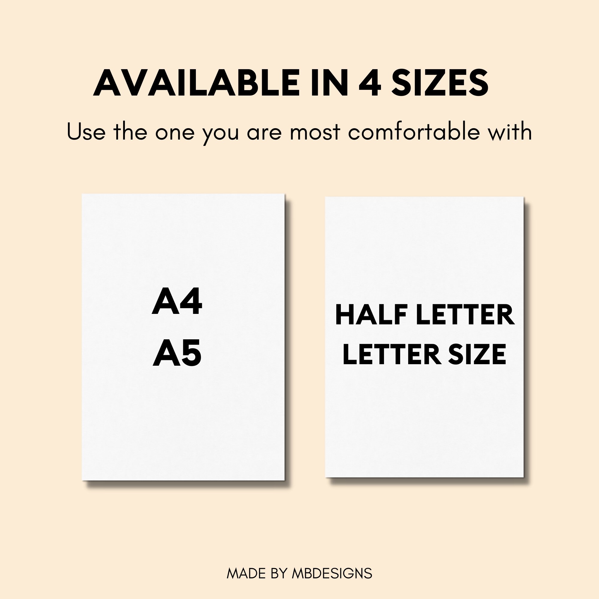 Weekly Meal Planner Printable, Food Journal, Meal Prep Planner ...