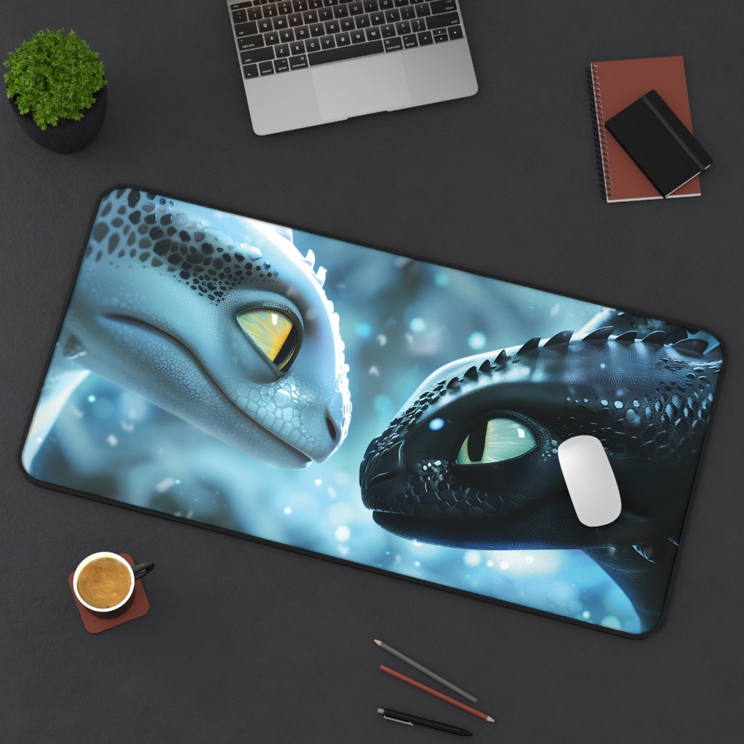 How to Train Your Dragon Mousepad Toothless - Etsy
