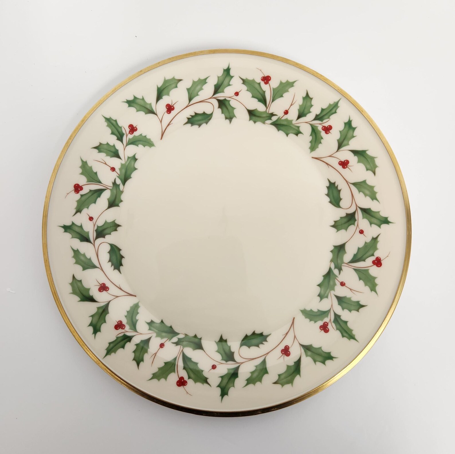 Vintage 1980's Lenox Dimension Collection Holiday Dinner Plates - Etsy