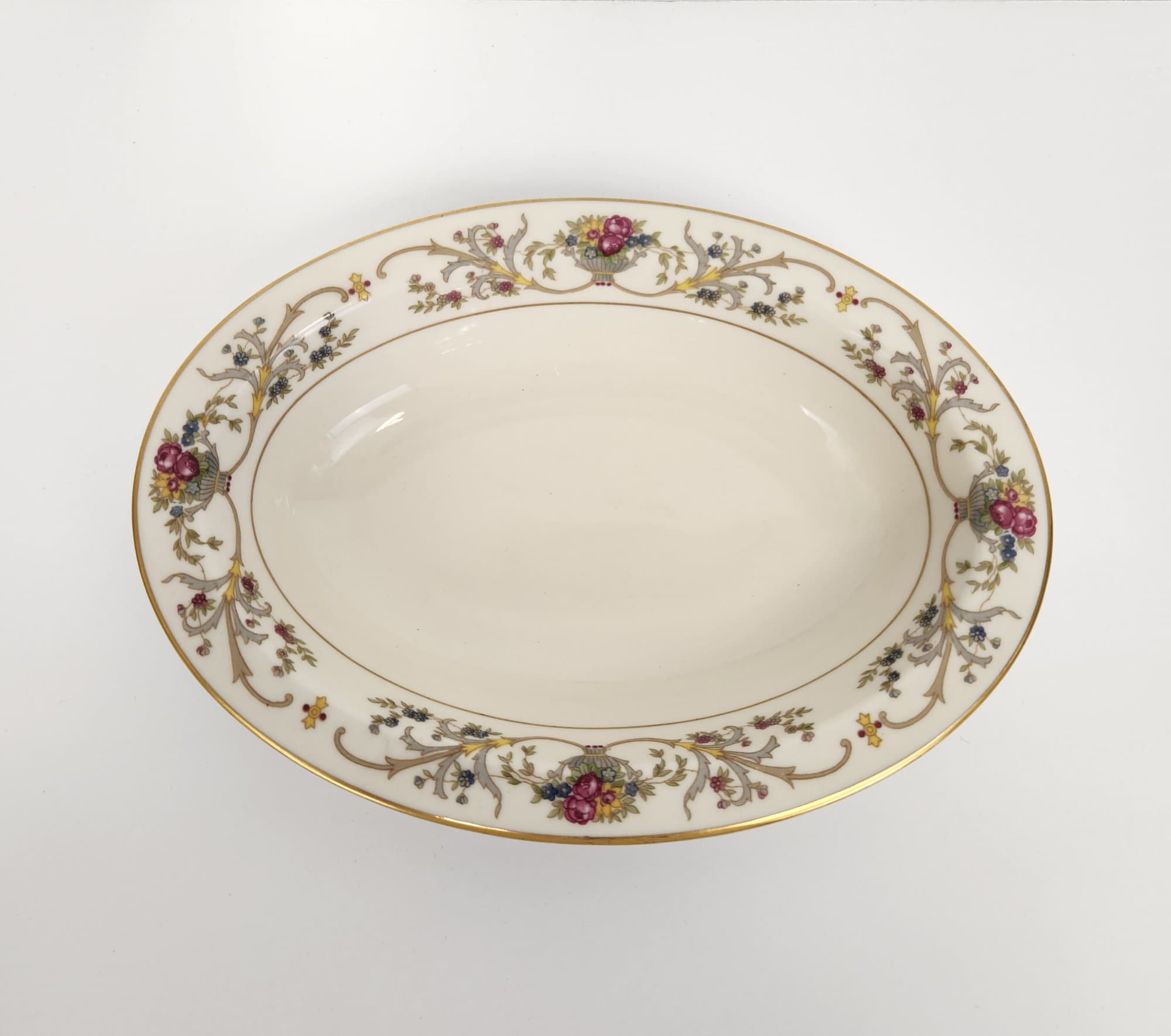 Vintage 1970's - 80's Lamberton Ivory China Dorothea Vegetable ...