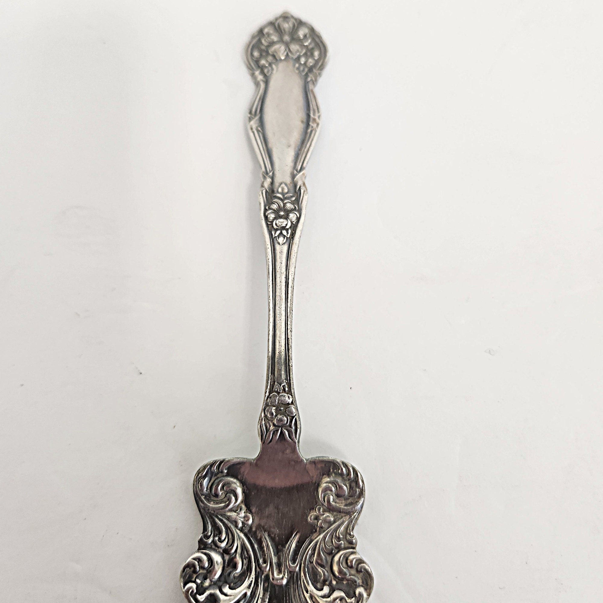 Vintage 1900's Elongated Silverplate Banner Buggies Serving Spoon ...