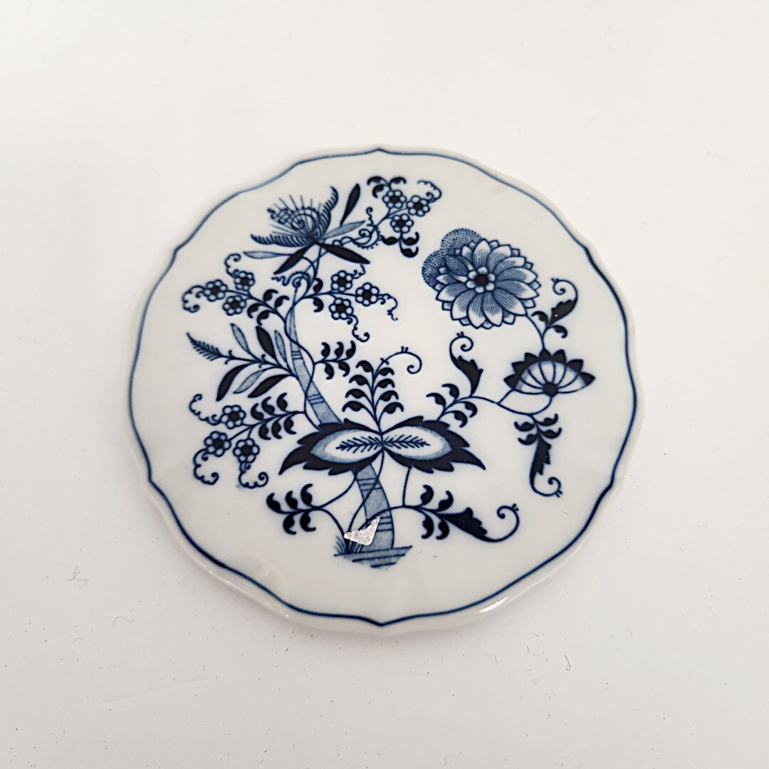 Vintage 1970's Blue Danube Blue and White Blue Onion Pattern 6 Inch ...
