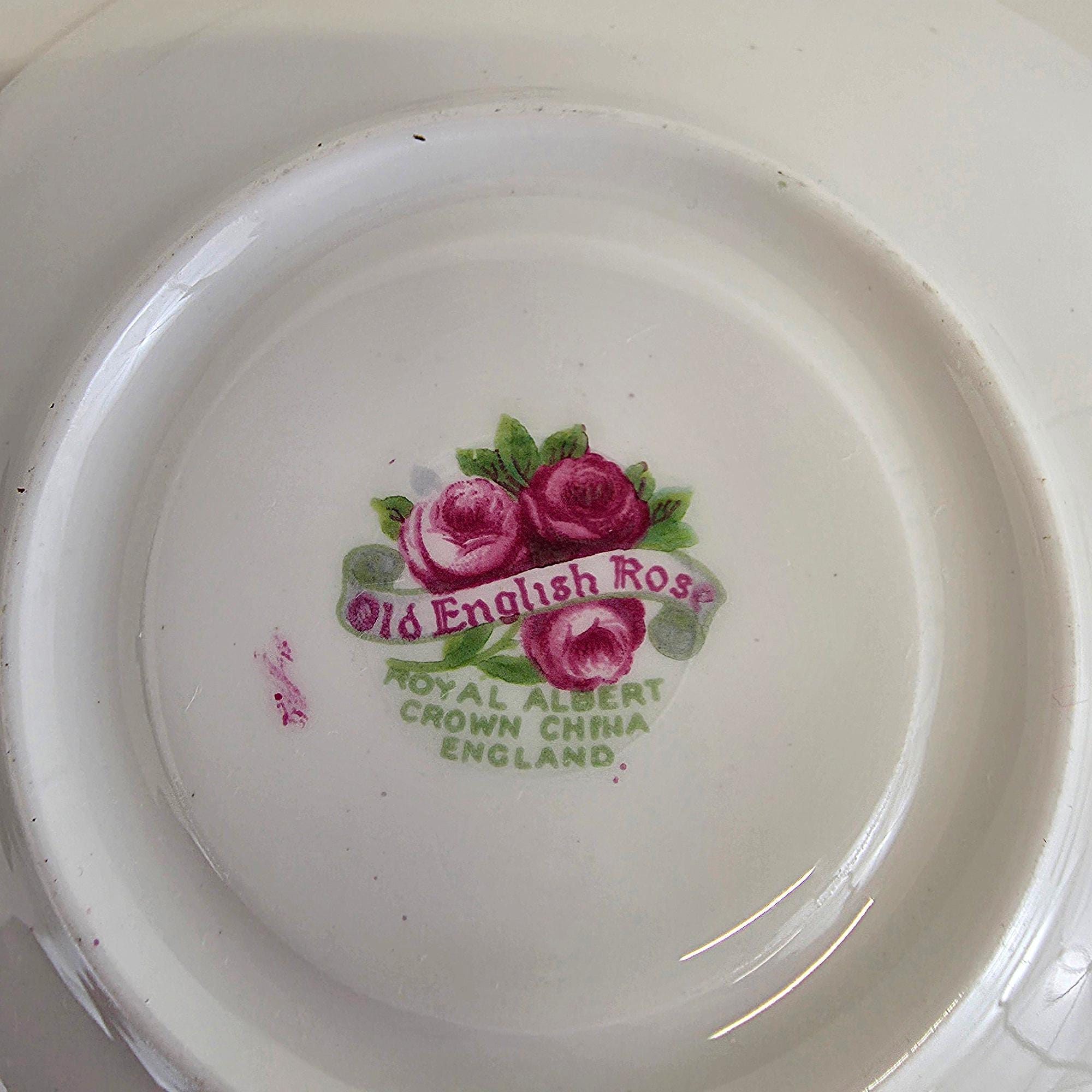 Vintage Royal Albert Old English Roses Set of 3 Tea or Coffee Cup ...