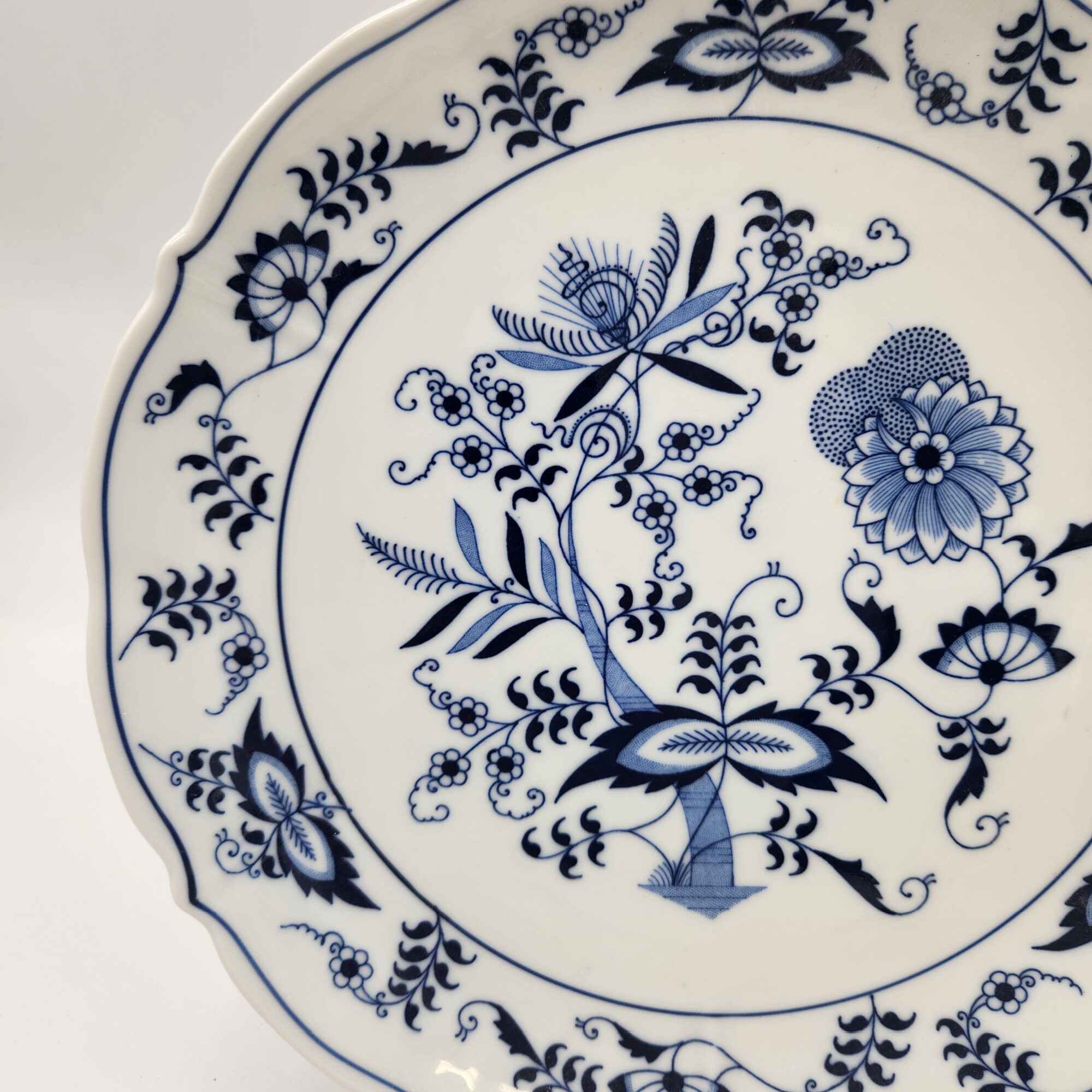 Vintage 1970's Blue Danube Blue and White Blue Onion Pattern 12 Inch ...