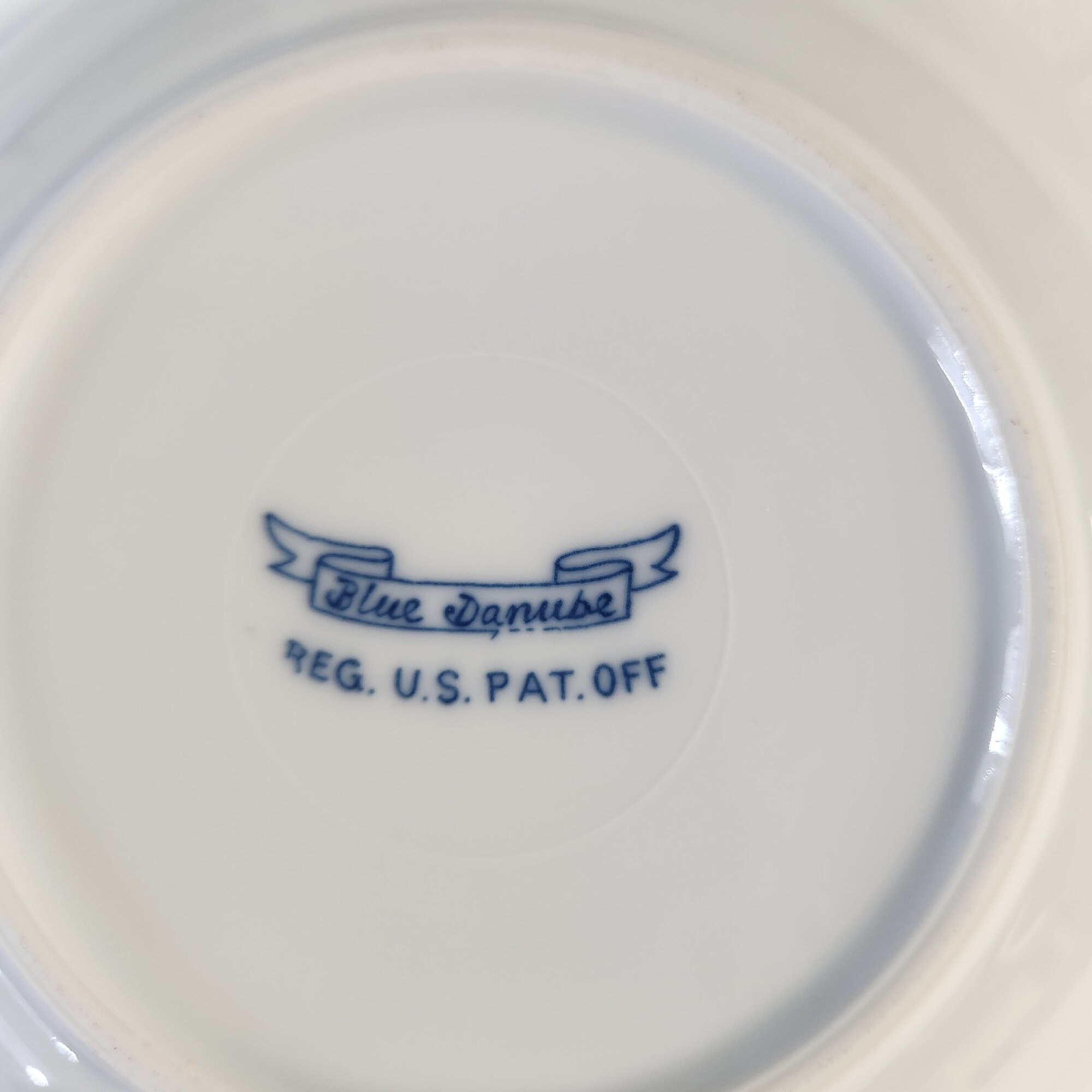 Vintage 1970's Blue Danube Blue and White Onion Pattern - Etsy