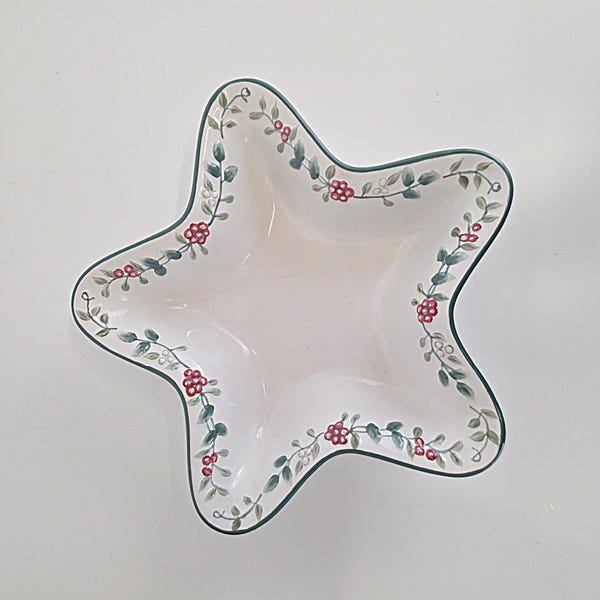 Star Shaped Serving Bowl - Etsy