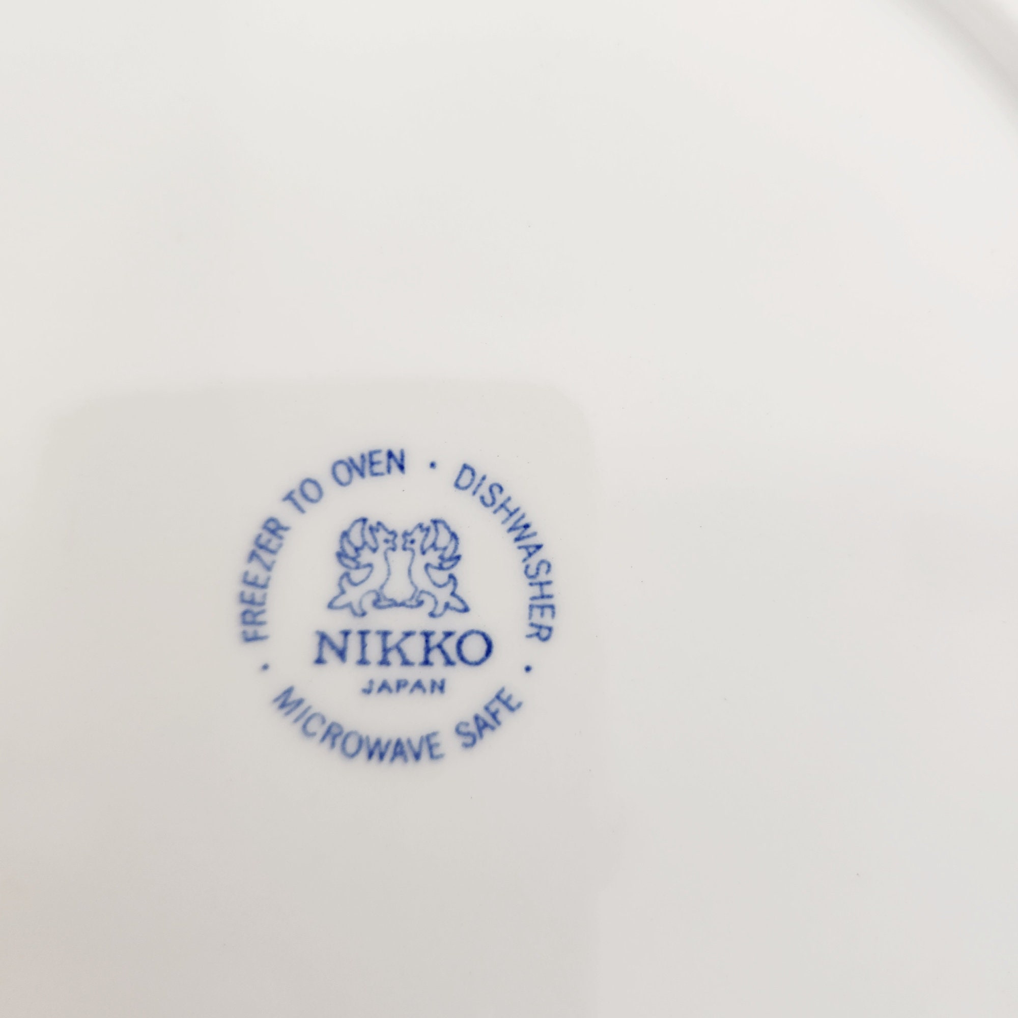 Vintage 1980's Nikko Christmas Happy Holidays Set of 4 10 1/2 Inch ...