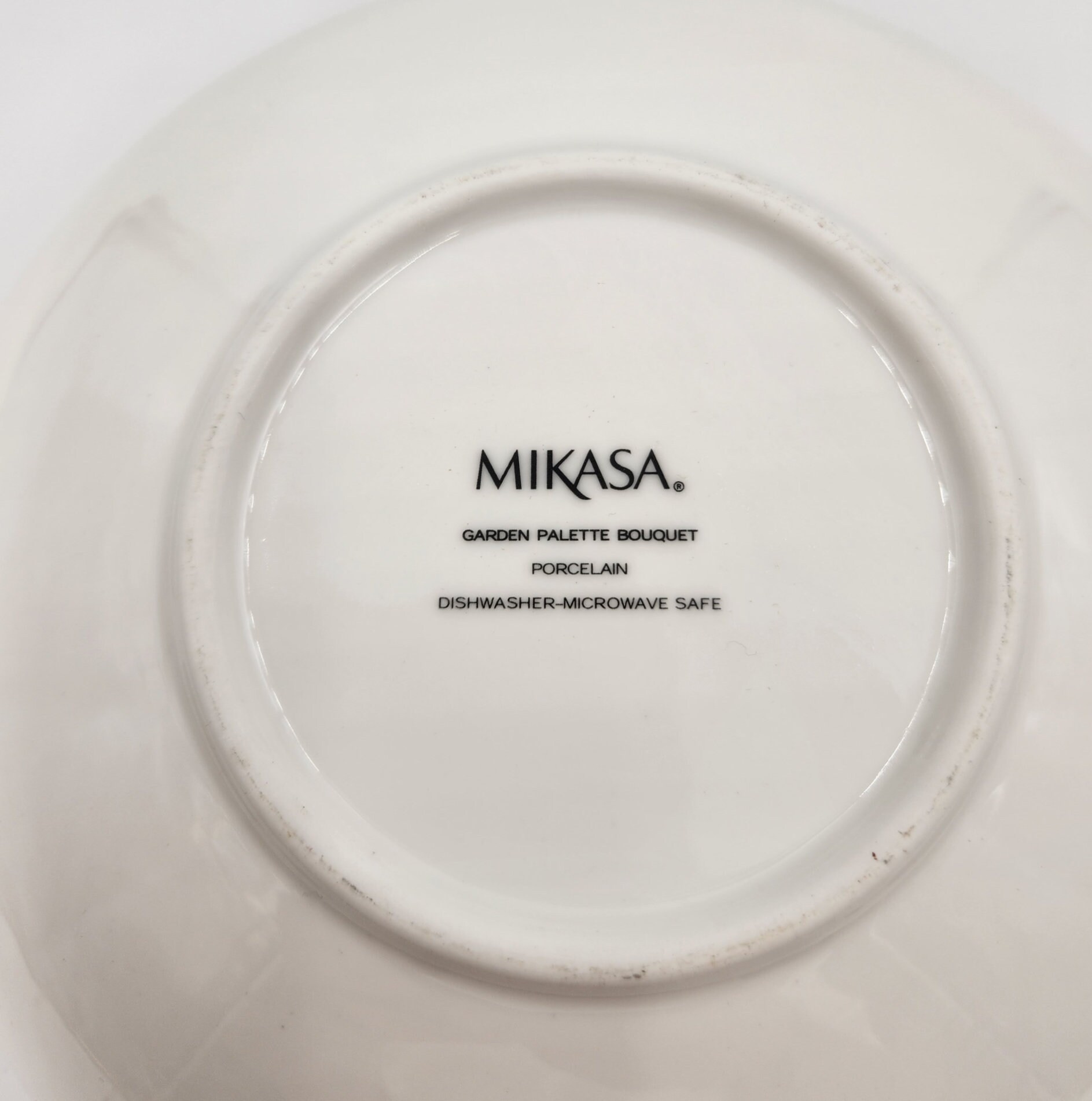 Vintage 1990's Mikasa Garden Palette Bouquet 9 1/2 Inches by 4 Inches Serving Vegetable Bowl - Etsy