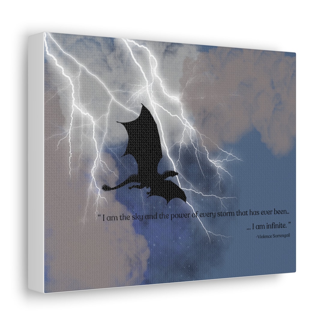 Fourth Wing Canvas - Etsy