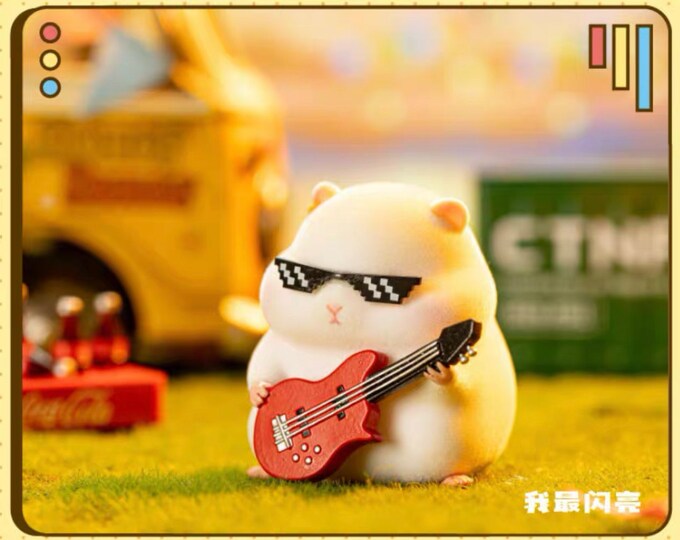 Hamster Band Series Blind Box - Etsy