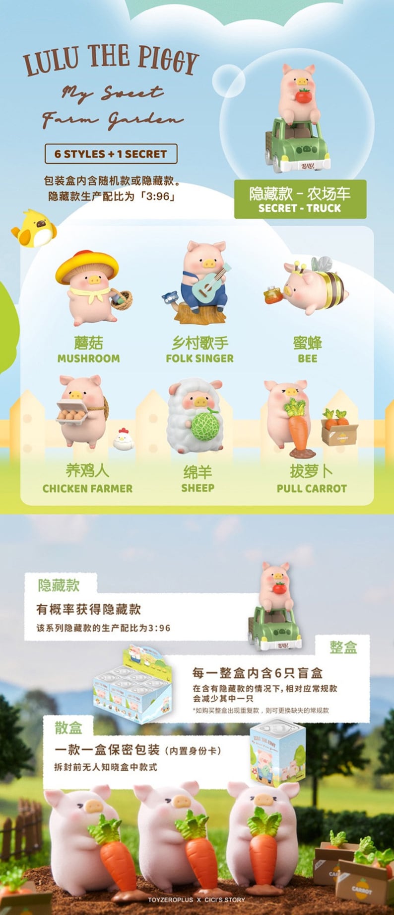 Lulu Pig Farm Series - Etsy