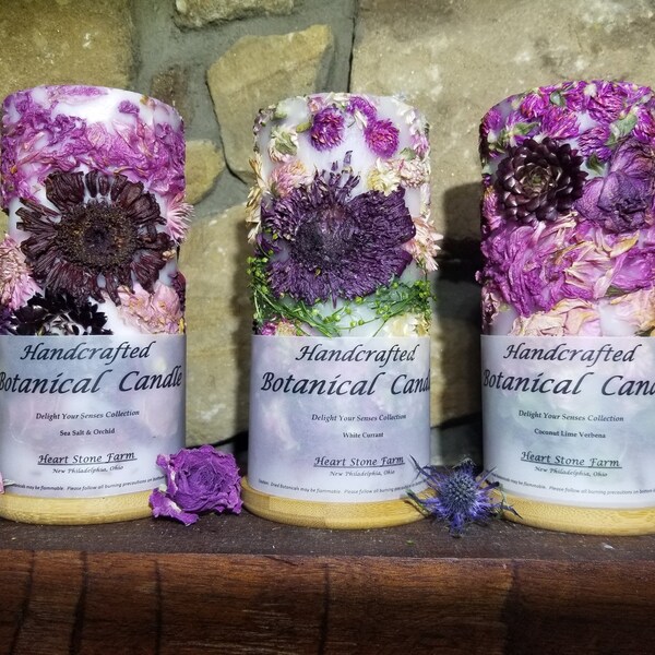 Handcrafted Candles - Etsy